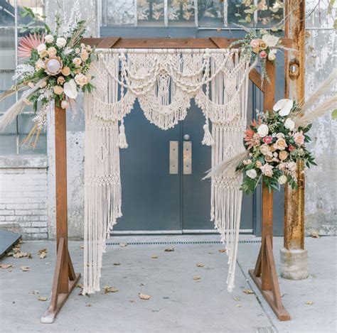 Geneviève Macrame Backdrop 9 Lives Designs