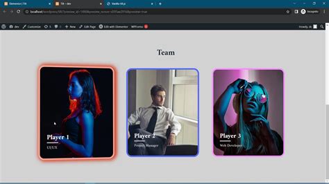 Wordpress Elementor 3d Tilt Effect Free Elementor Hover Effect Youtube