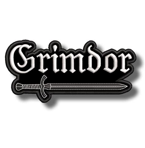 Grimnir Embroidered Patch 13x6 Cm Patch