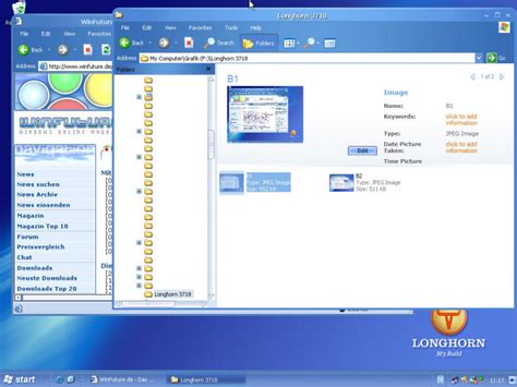 Windows Longhorn Build Bilderstrecken WinFuture De