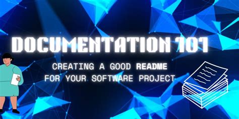 Ghouse K1 On Linkedin Documentation 101 Creating A Good Readme For Your Software Project