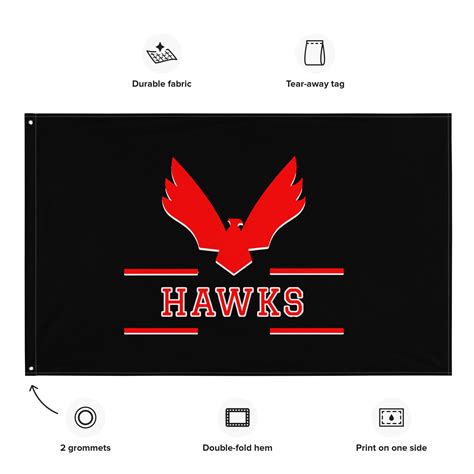 Hhh Hawks Flag