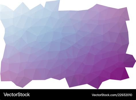 Colorful Triangular Low Poly Mosaic Abstract Vector Image