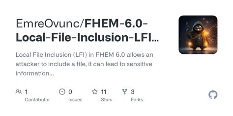 Github Emreovuncfhem 60 Local File Inclusion Lfi Vulnerability Local File Inclusion Lfi
