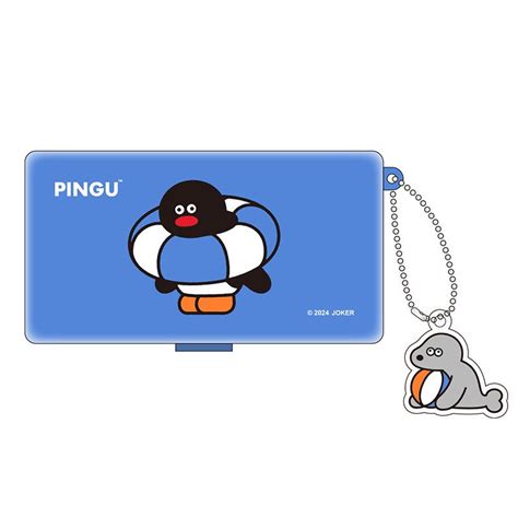 【pingu×松本セイジ】ミニケース （blue） Pg ピングーグッズ公式オンラインストア
