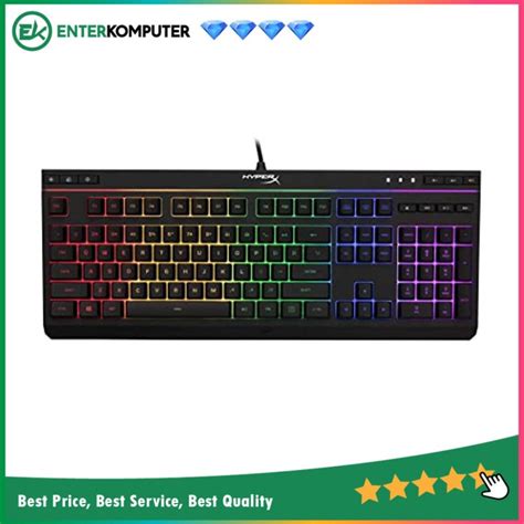 Jual Kingston HyperX Alloy Core RGB Membrane Gaming Keyboard Shopee Indonesia