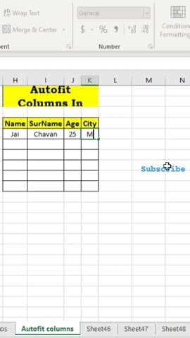 Autofit Columns In Sheet Youtube Ytshorts Excel Exceltutorial YouTube