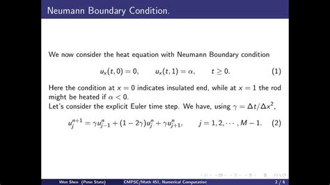 Von Neumann Equation Solved Apply Von Neumann Analysis And Show That