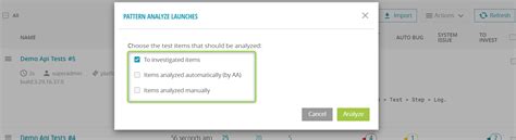 Pattern Analysis After Auto Analysis · Issue 1971 · Reportportalreportportal · Github