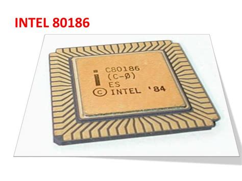 Ppt Intel 80186 Powerpoint Presentation Free Download Id 2402744