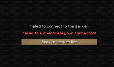 Failed To Authenticate Your Connection Hypixel Forums