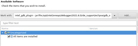 Eclipse Ide Use Intel Gdb Oneapi Debugger Error Intel Communities