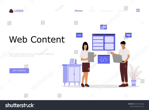 Programmer Engineering Development Vector Illustration Concept Stock Vector Royalty Free