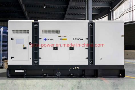 600kw 750kva Super Silent Electric Diesel Power Generator Set Genset