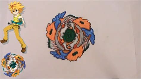 Как нарисовать Фафнир Ф4 Бейблэйд How To Draw Geist Fafnir F4