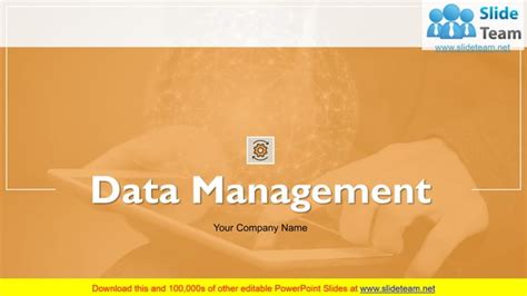 Data Management Powerpoint Presentation Slides Pdf Photo Editing