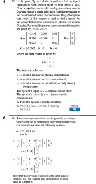 solved 9 find the state space representation in