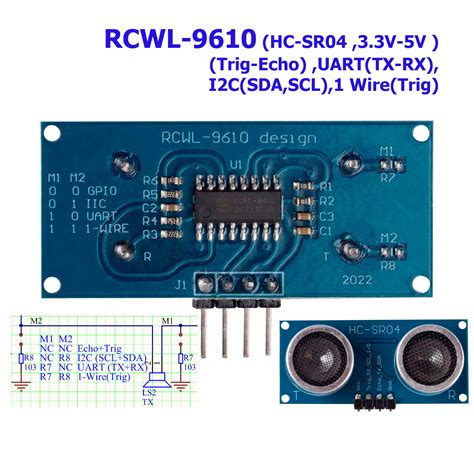 Hc Sr04 With I2c And Uart Communication Networking Protocols And