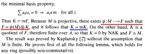Need Help For This Proof In Matsumuras Commutative Ring Theory