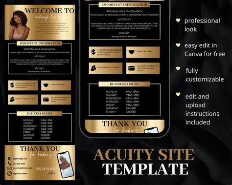 Acuity Scheduling Template Design Acuity Booking Website Diy Site