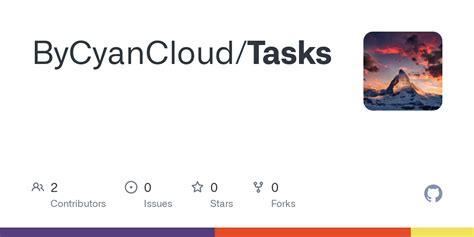 Github Bycyancloudtasks