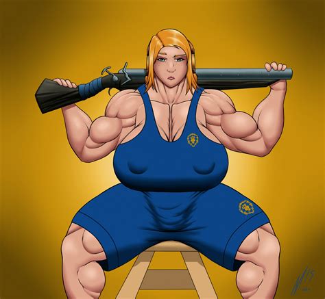 Dwarf Hunter And Her Big Gun By Darkblade2000us Hentai Foundry