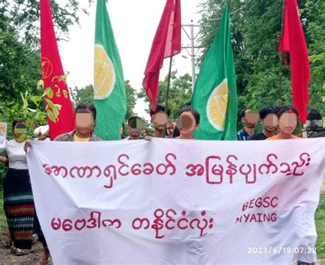 Khit Thit Media On Twitter မြိုင်မြို့နယ် သပိတ် စစ်ကြောင်းက ဒေါ်အောင