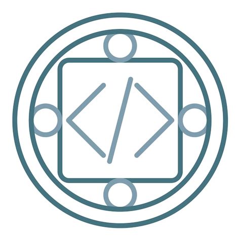 premium vector custom code implementation flat illustration