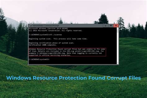 Windows Resource Protection Found Corrupt Files 6 Fixes