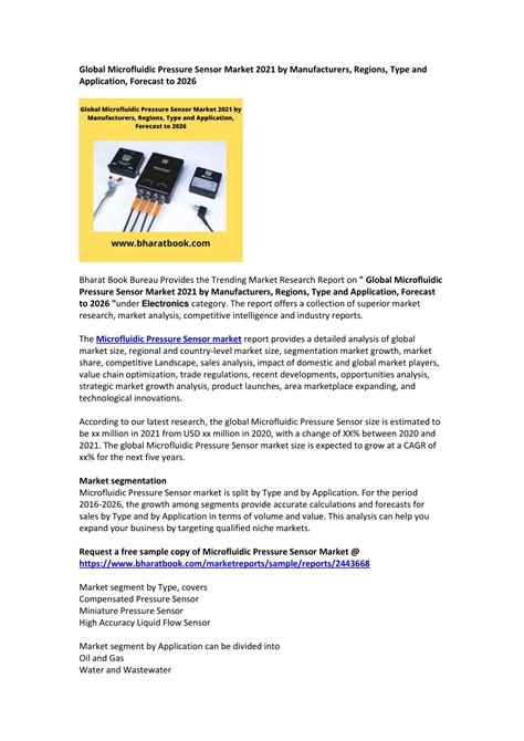 Ppt Global Microfluidic Pressure Sensor Market Powerpoint