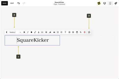 Text Customization In Squarespace Classic Mode Squarekicker Help