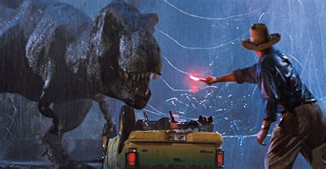 Jurassic Park T Rex Car Scene