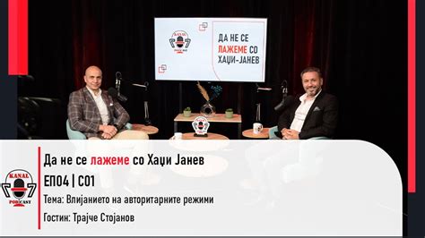 Влијанието на авторитарните режими во Македонија го има или не Зошто Да не се лажеме С01