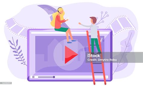 온라인 교육 및 과정 컴퓨터 모니터에 대한 온라인 자습서 웨비나 및 비디오 세미나 개념에 대한 스톡 벡터 아트 및 기타 이미지 개념 교사 교육 관련 직업 교습