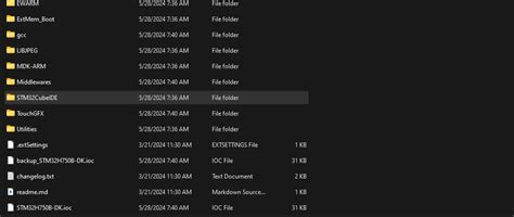 Solved Stm32h750b Dk With Touchgfx Stmicroelectronics Community