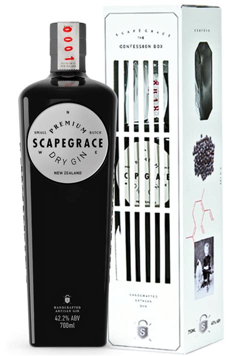 Scapegrace Classic Silver Gin Confessional Box 700ml Whiskeyonline