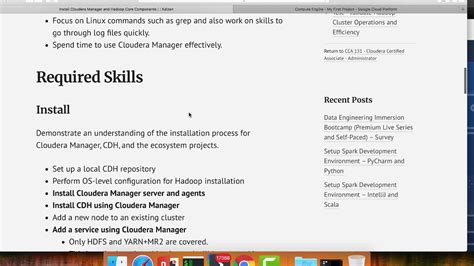 cloudera administration setup cloudera manager management service