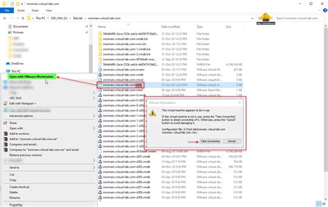 VMware WorkStation Error This Virtual Machine Appears To Be In Use VGeek Tales From Real IT