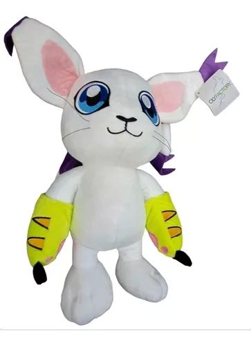 Gatomon Peluche Suavecito De Cm De Alto Digimon Envío gratis