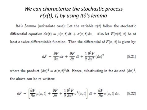 ppt diffusion processes and ito s lemma powerpoint presentation free