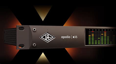 Apollo X16 Thunderbolt Audio Interface Universal Audio