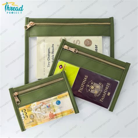 𝗧𝗛𝗥𝗘𝗔𝗗 𝗣𝗥𝗢𝗝𝗘𝗖𝗧𝗦 Bundle Vanity Kit 20 Waterproof Flat Zipper Pouch