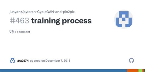 Training Process · Issue 463 · Junyanzpytorch Cyclegan And Pix2pix