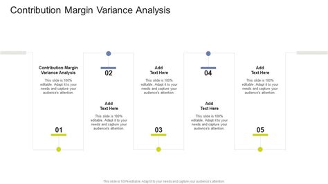 Contribution Margin Variance Analysis In Powerpoint And Google Slides Cpb PPT Template