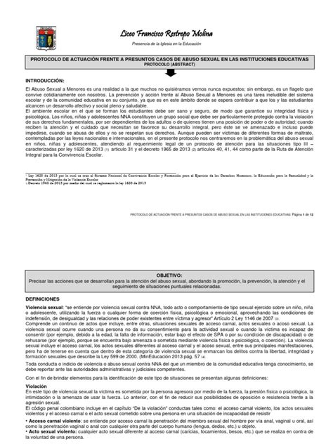 Protocolo Prevencion Y Atencion Al Acoso Sexual En Instituciones