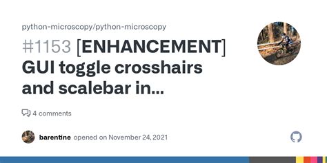 Enhancement Gui Toggle Crosshairs And Scalebar In Pymeimage · Issue