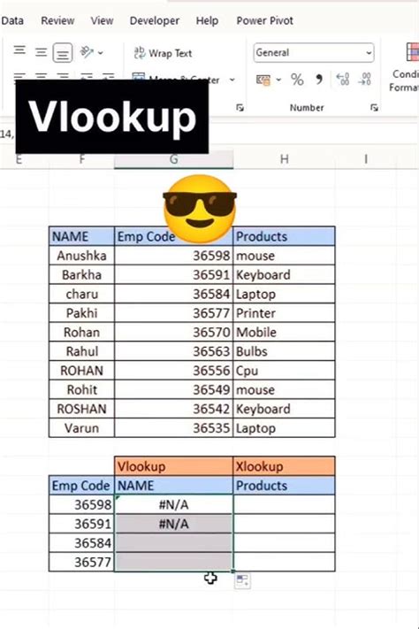 🔍 Vlookup Vs Xlookup Advanced Excel Tutorial 📊 Exceltips Shorts Educationalvideo Ytshorts