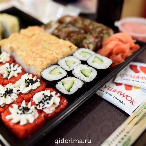 Суши Wok Бахчисарай в Бахчисарае Крым меню отзывы фото и цены Гид Крыма