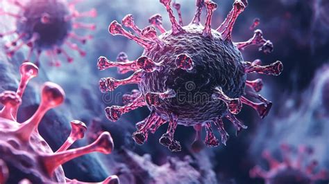 3d Illustration Of Bronchitis Caused By Viral Infection With Inflamed