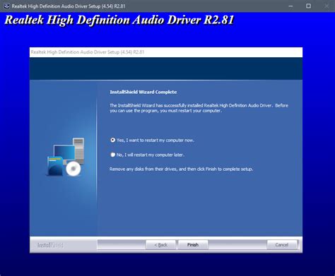 Realtek Audio Driver Install Loop